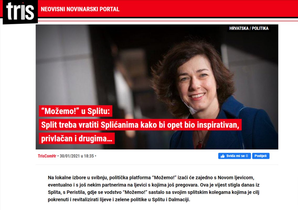 Početna - Možemo! Split