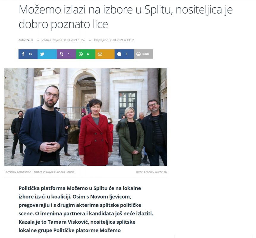 Početna - Možemo! Split