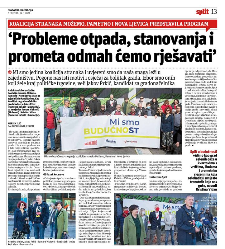 Početna - Možemo! Split