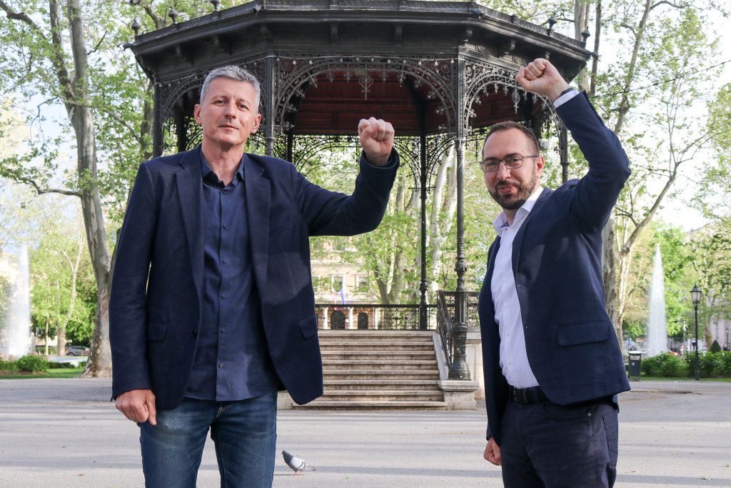 VIDEO Prkić i Tomašević - vjesnici promjene - Možemo! Split